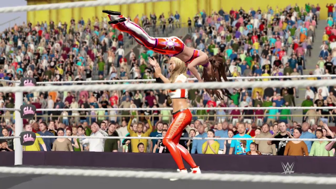 WWE 2K17 Fabulous Friday Liv Morgan vs Mickie James - YouTube