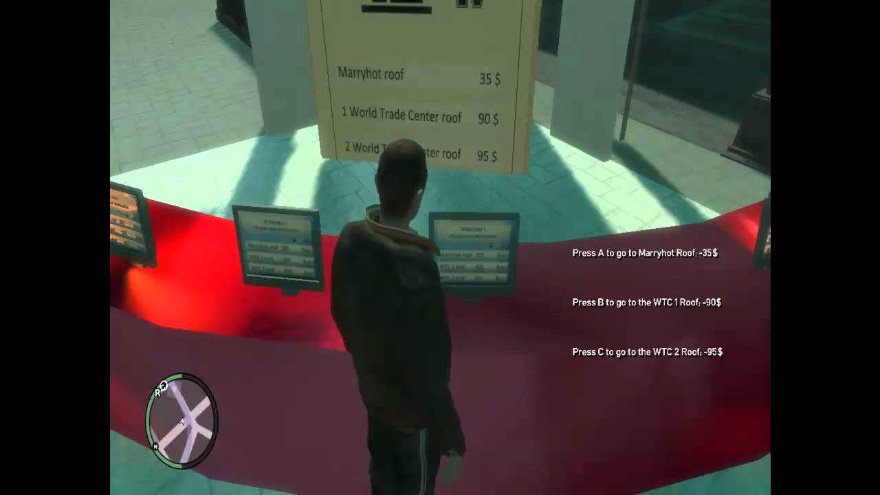 GTA IV WTC FALL.(Ragdoll Mod) - YouTube