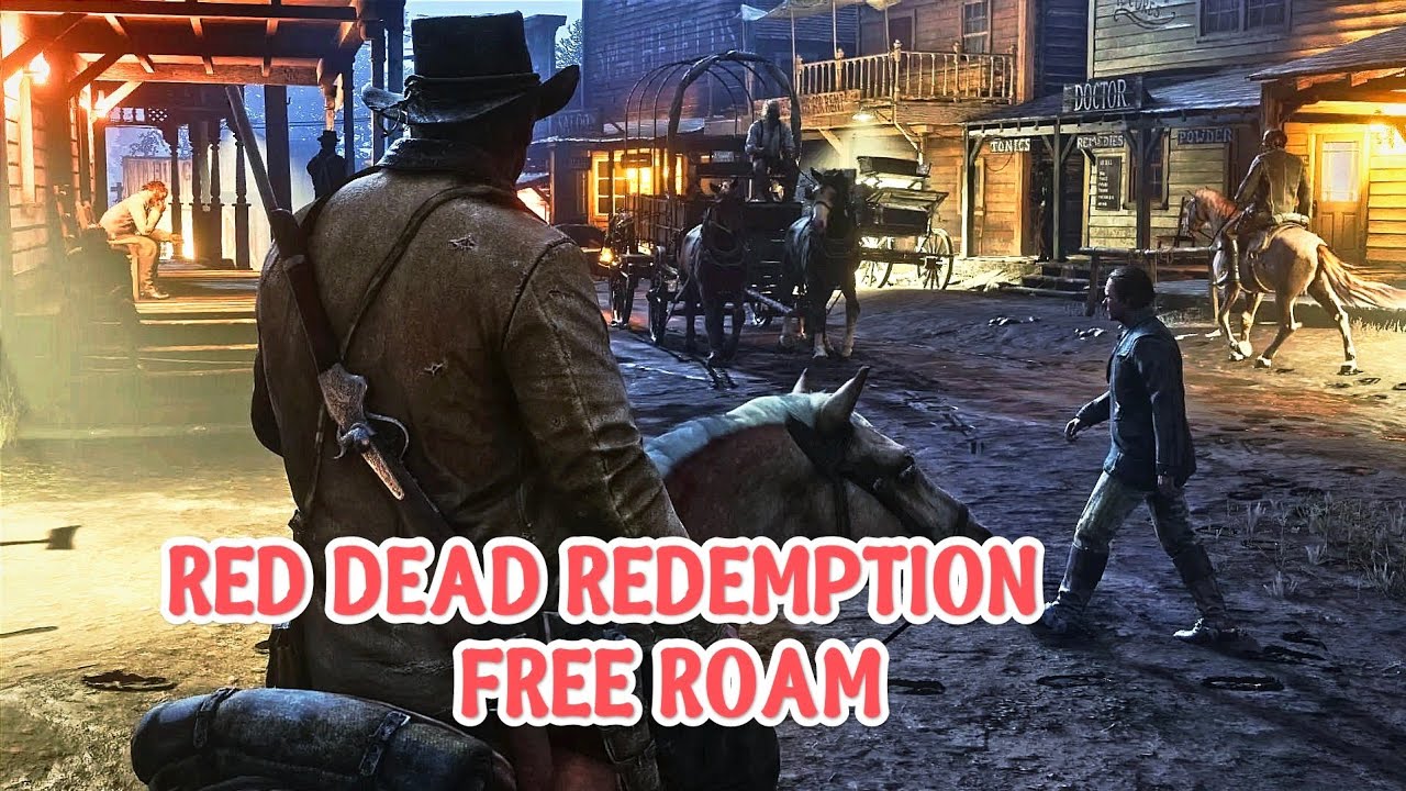 Red Dead Redemption 2 - Combat & Open World Free Roam Gameplay - YouTube