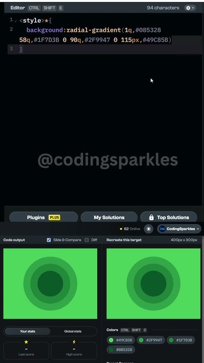 CSS Battle Daily Targets - 7th June, 2024 #html #css #coding #shortsfeed - YouTube
