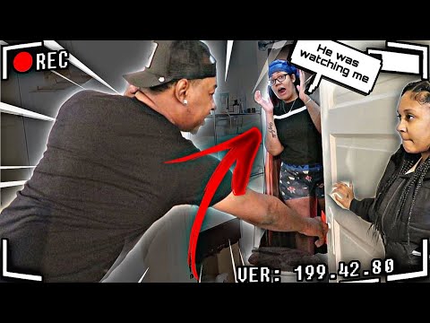 SPYING ON MY WIFE SISTER WHILE SHE'S IN THE SHOWER... (BAD IDEA)