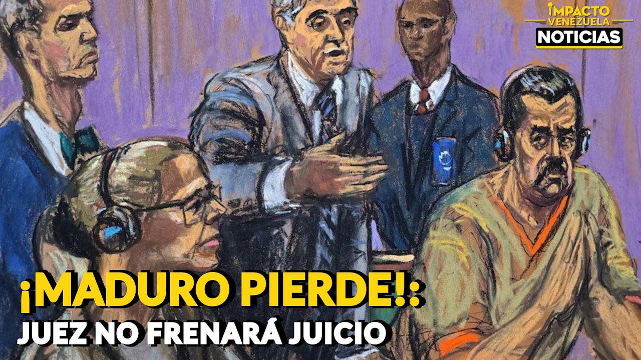 🇻🇪 ¡MADURO PIERDE!: Juez no frenará juicio | 🔴 NOTICIAS VENEZUELA HOY ...