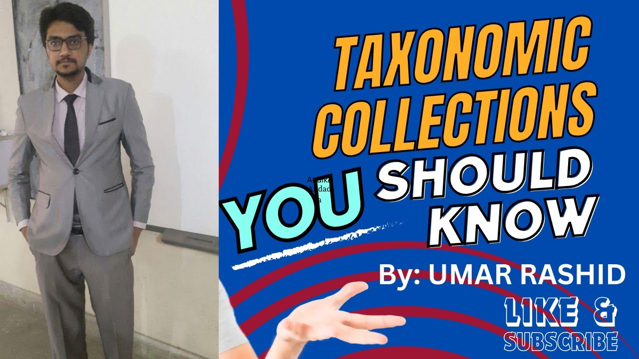 Taxonomic Collections | Procedure | Urdu/Hindi | Umar Rashid - YouTube