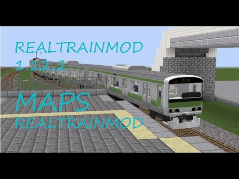 REALTRAINMOD 1.12.2 maps - YouTube