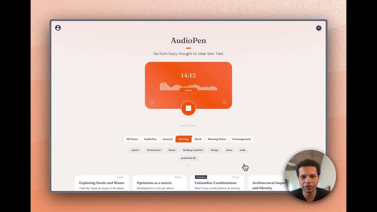 How to create Clean Transcripts with AudioPen - YouTube