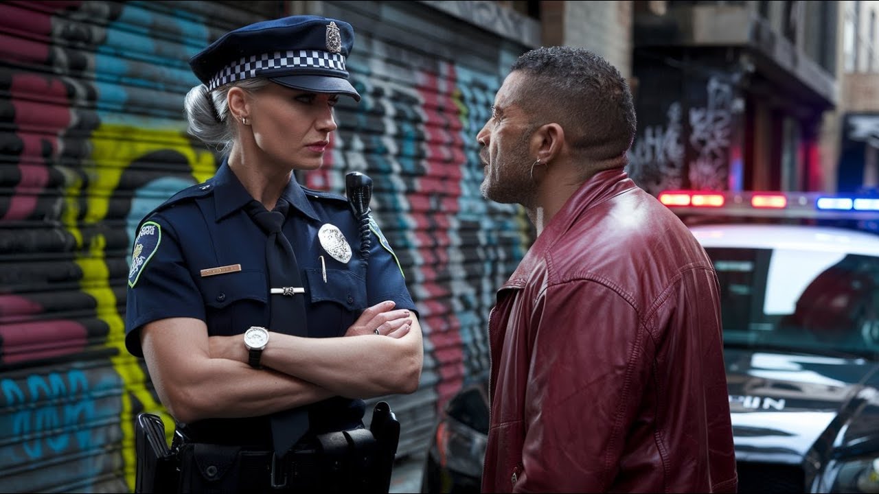 Female Cop Confronts Street Gangs Alone – Her Bravery Leaves the City ...