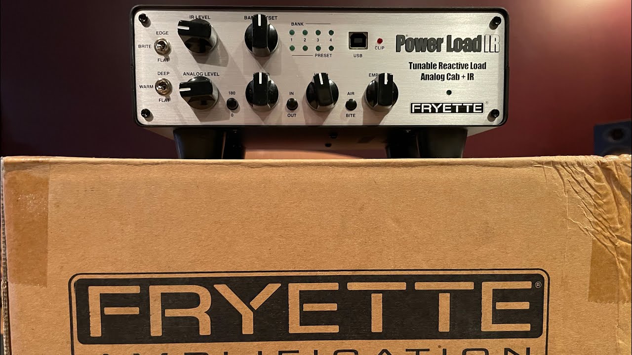 Fryette Power Load IR - Unboxing - YouTube