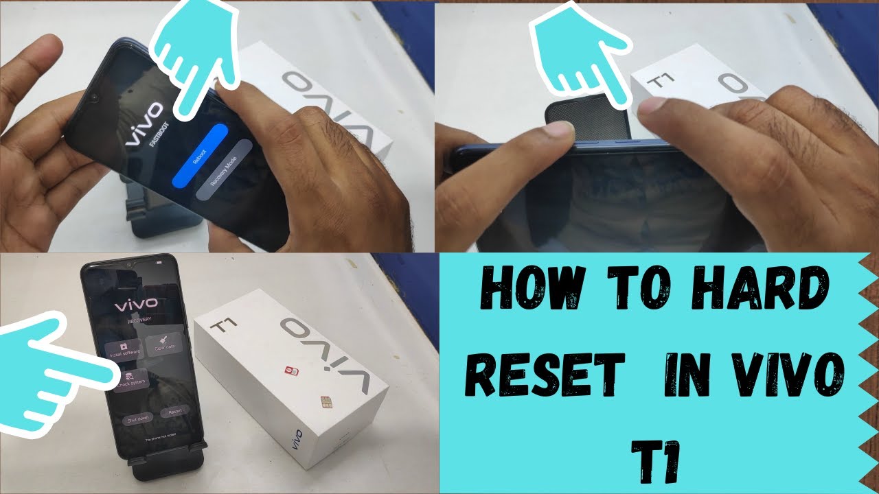 How to Hard Reset in VIVO T1 5G/Restore with hard reset or Recovery ...
