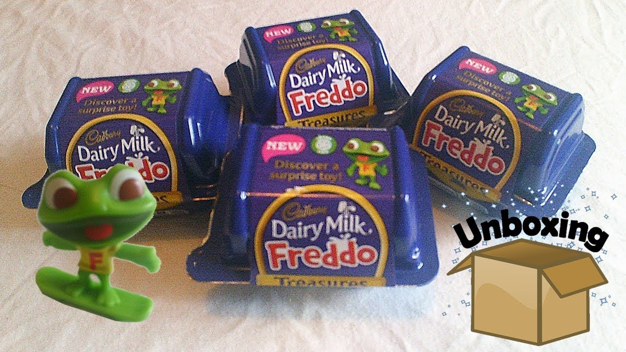 Unboxing: Cadbury's Freddo Treasures - YouTube