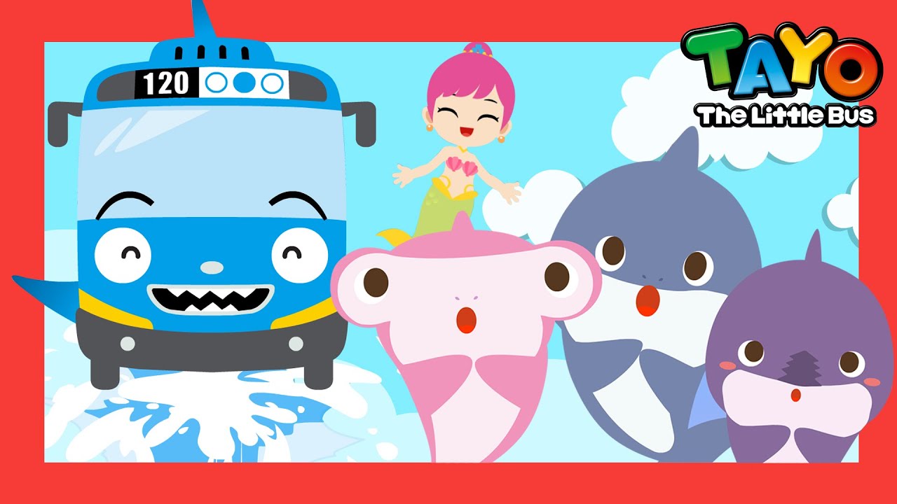 *NEW* Sea Animal Song Series l Shark Friends Under the Sea l Baby Shark ...