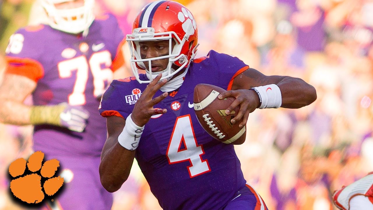 Deshaun Watson 3 TD In 1st Half, Sits Out 2nd Half With Bruised ...