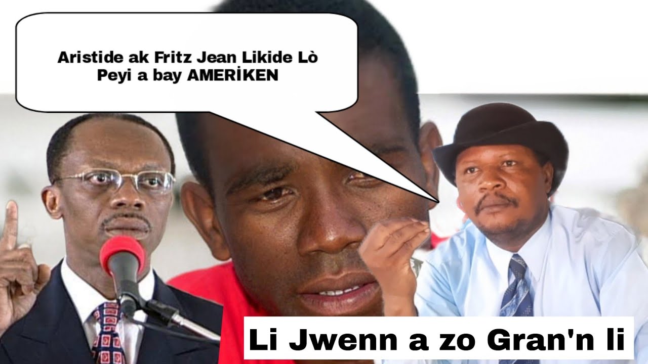 Rosemond Jean Alye Guy Phillipe Avili Jean Bertrand Aristide Ki Likide ...