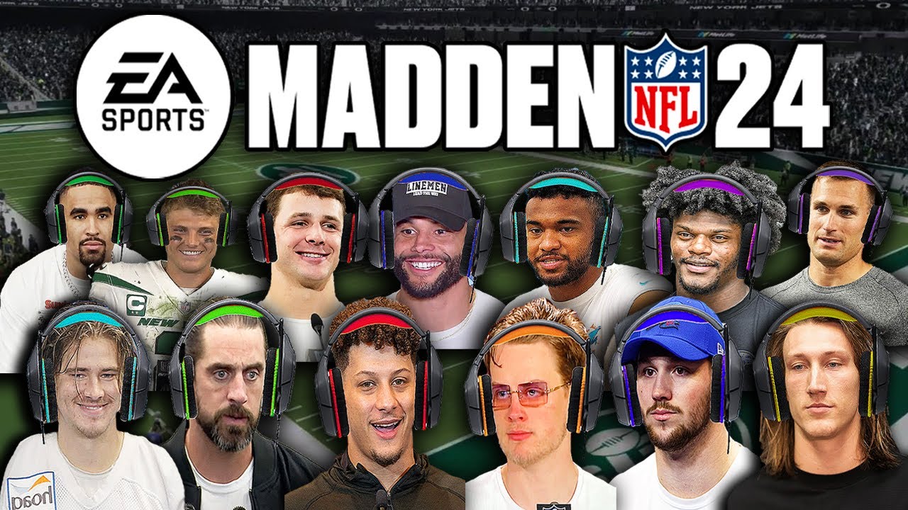 NFL QBs Play Madden 24 (FULL MOVIE) - YouTube