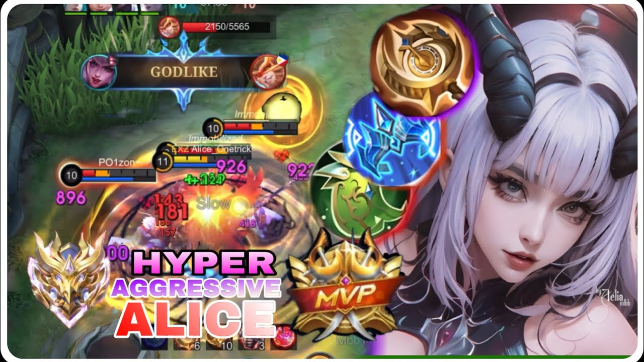 How To Dominate Alice Vs Thamuz EXP Lane: Alice Best Build And Full ...