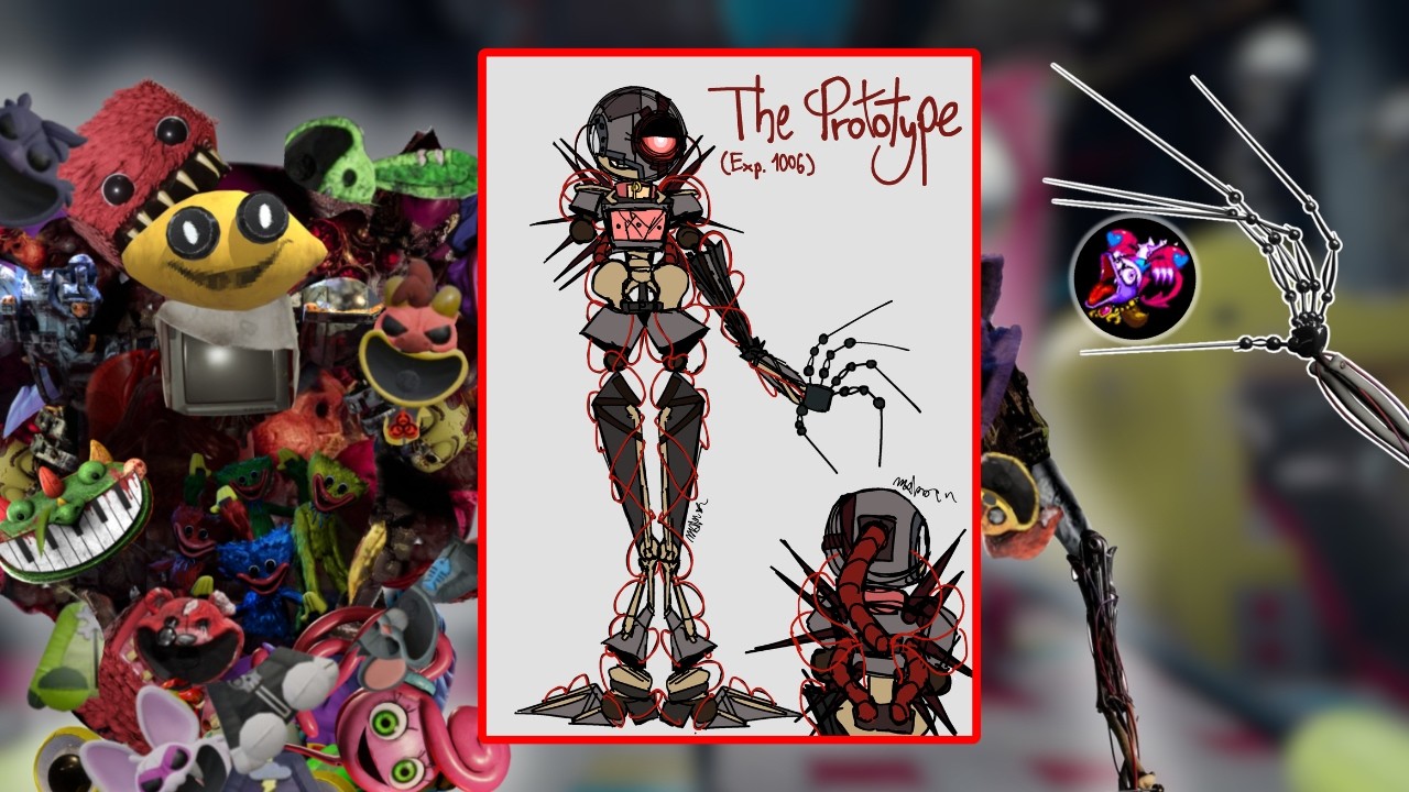 30 Prototype Fan Designs - Poppy Playtime - YouTube