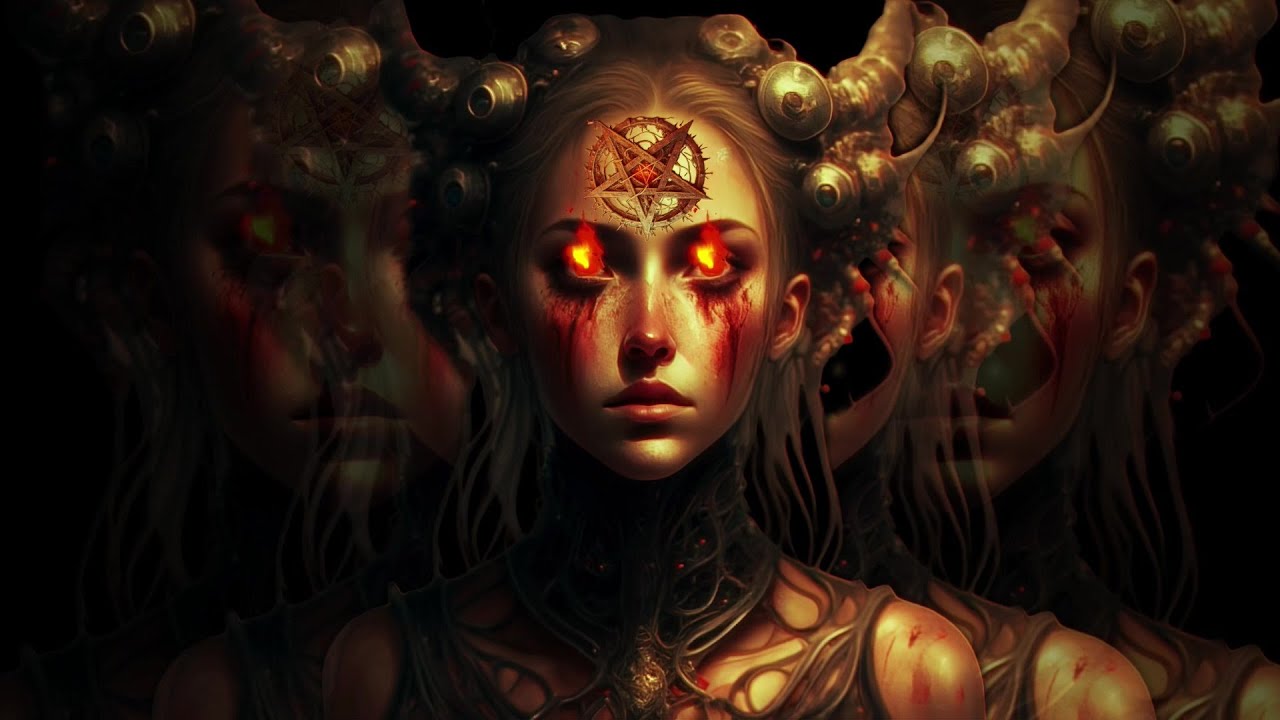 ''The Demon Sleeper'' 1 HOUR DARK AMBIENT MUSIC VIDEO With Female Voice ...