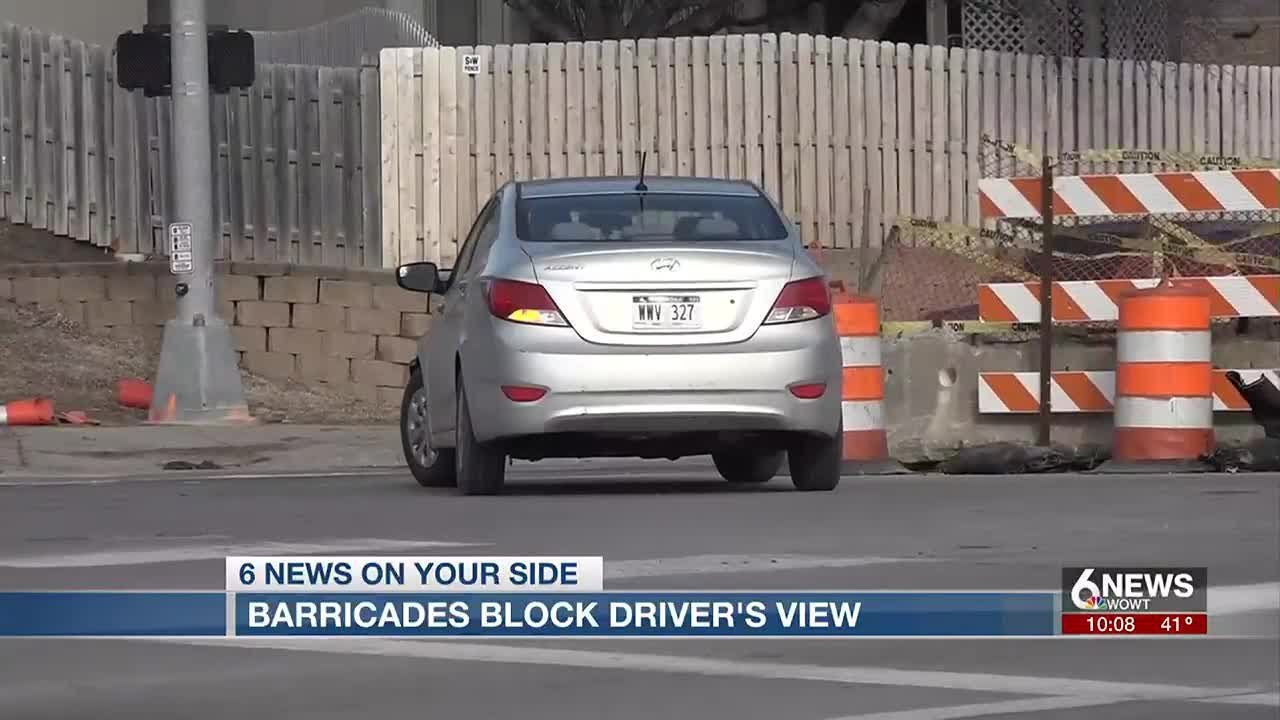 156th and Pacific construction site turn lane scaring drivers - YouTube