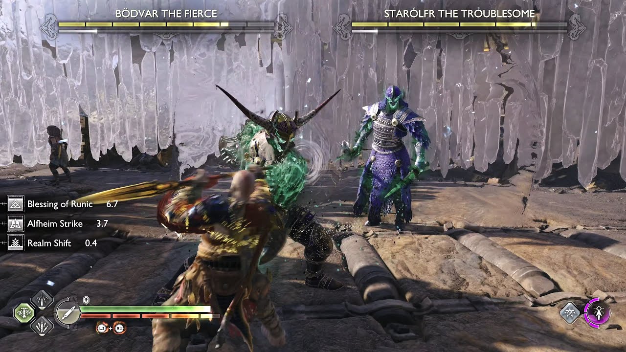 Bodvar The Fierce and Starolfr The Troublesome | God of War Ragnarök ...