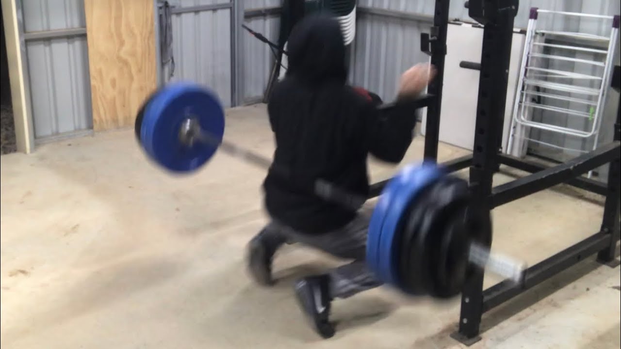 Squat everyday Day 190: Squat FAIL - YouTube
