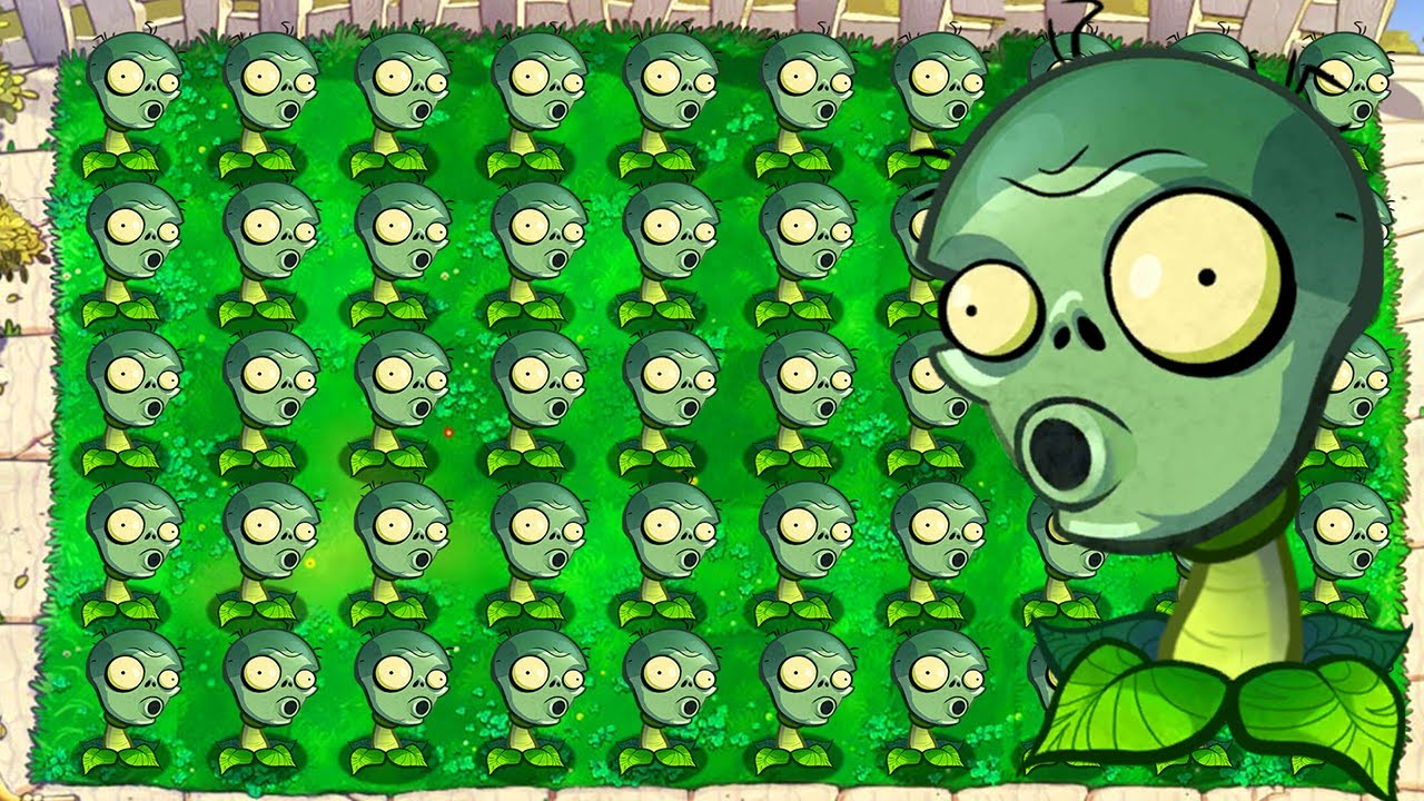 100% Repeater Zomplant vs All Zombotany 2 in Plants vs Zombies Mod ...