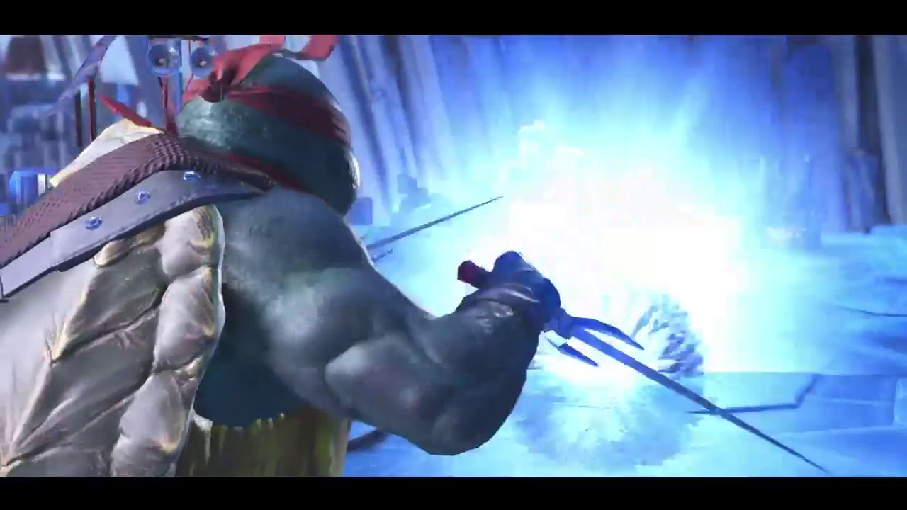 Injustice 2 - RAPHAEL vs BATMAN clash DIALOGUES (TMNT Rage) - YouTube