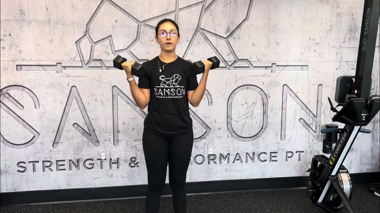 Bicep Curls in External Rotation - YouTube