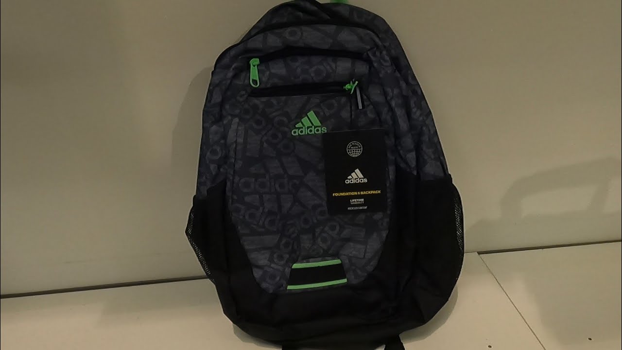 ADIDAS FOUNDATION 6 BACKPACK CLOSER LOOK ADIDAS BACKPACKS SHOPPING ...