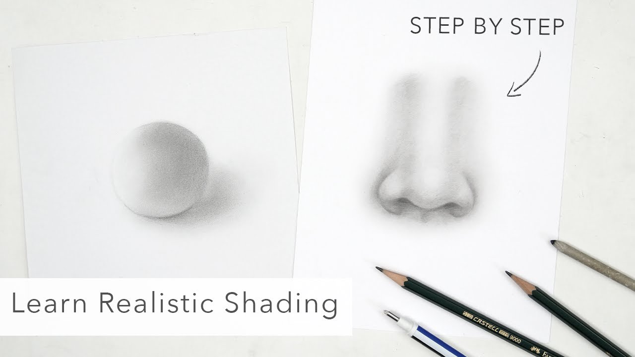 Shading Tips for Realistic Drawings – Light & Shadow Made Simple - YouTube