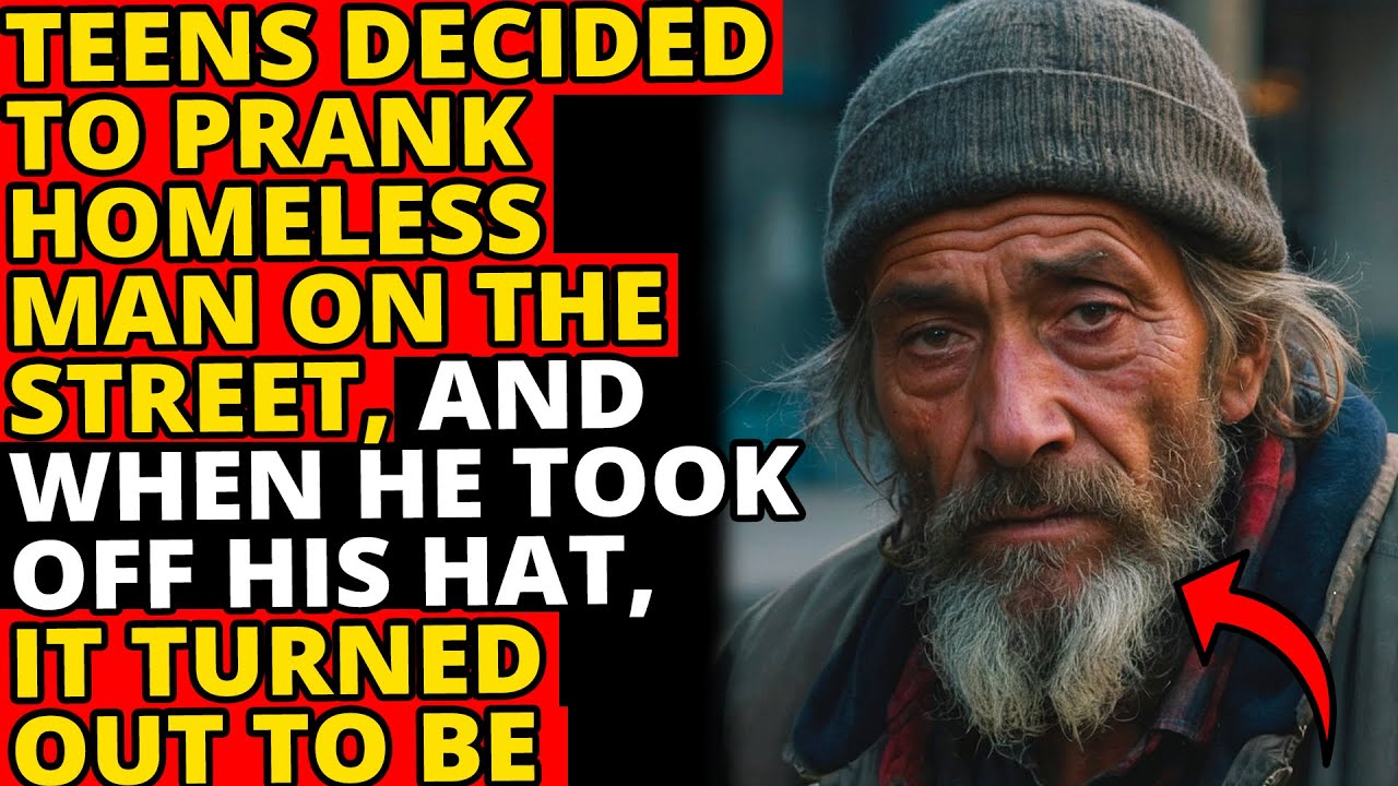 Teens Decided To Prank Homeless Man On The Street, And When He Took Off ...