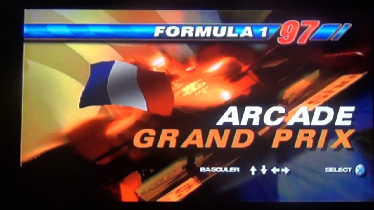 Formula 1 97 PS1 : Menu Principale - YouTube