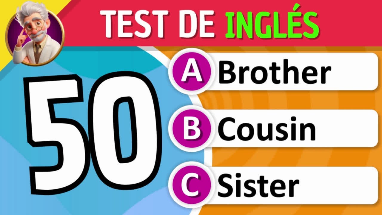 Test de INGLÉS Básico 🤓👀 - ¿Cuánto SABES? 🇺🇸 | Dato Fresco - YouTube