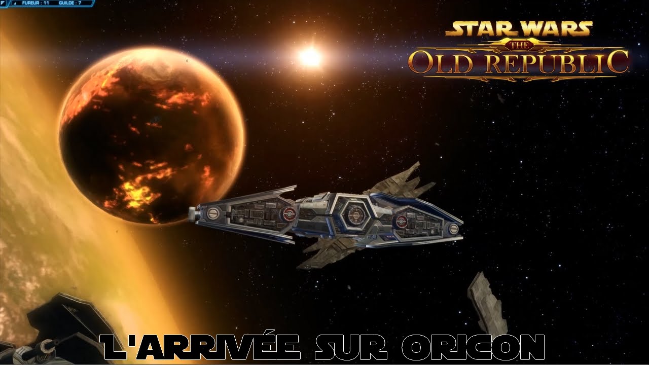 Star Wars The old Republic: L'arrivée sur Oricon [Empire] - YouTube