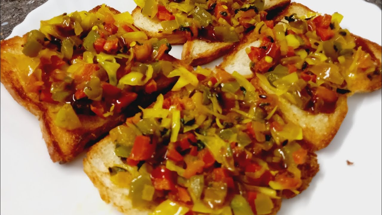 How to make Masala Bread Toast | Delicious and Easy Recipe | masala ...