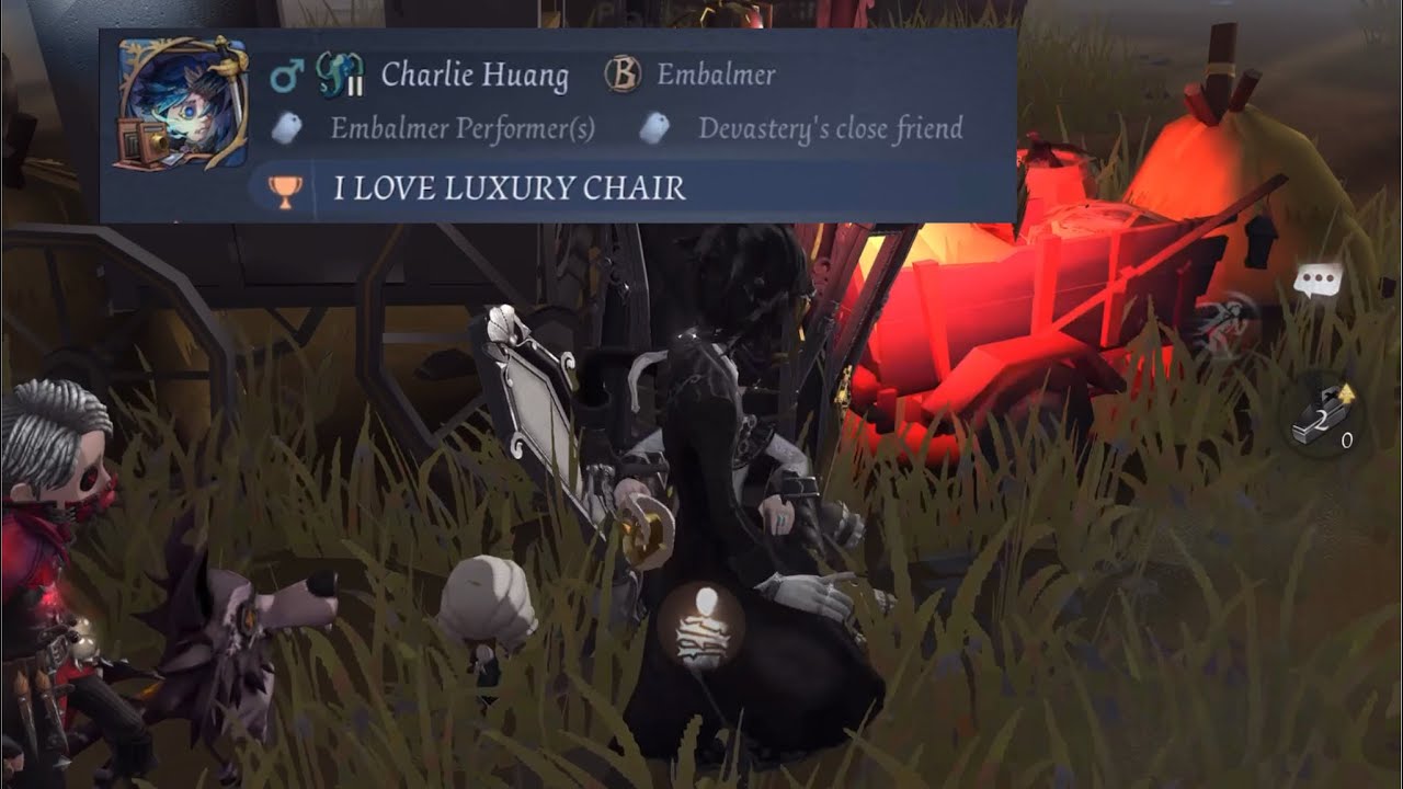 [JosCarl] I LOVE LUXURY CHAIR - Identity V friendly hunter - YouTube