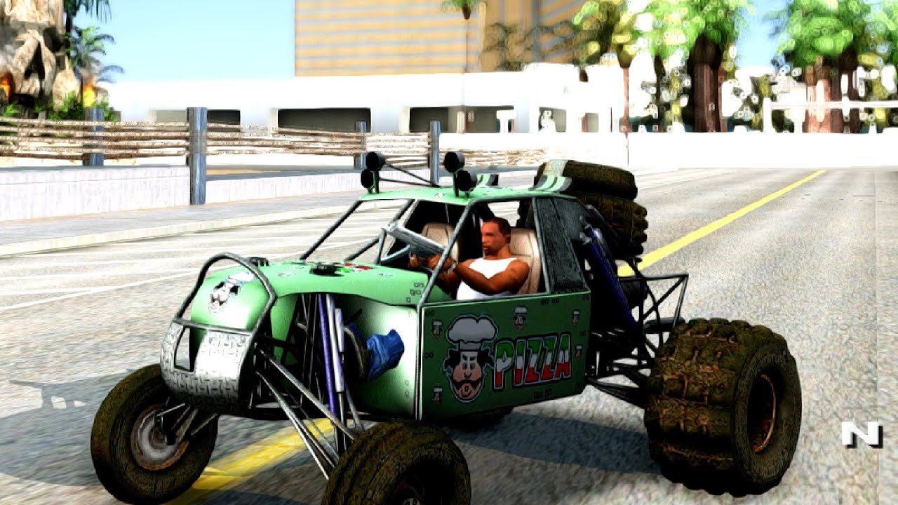 GTA San Andreas - Buggy Fireball From Fireburst _REVIEW - YouTube