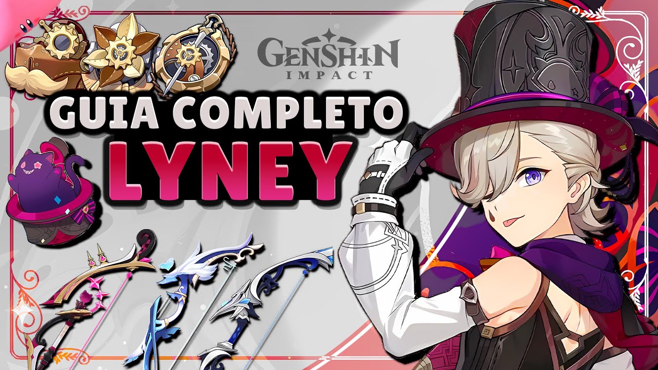 O MELHOR e mais COMPLETO GUIA DO LYNEY - Build, Rotação, Artefatos ...