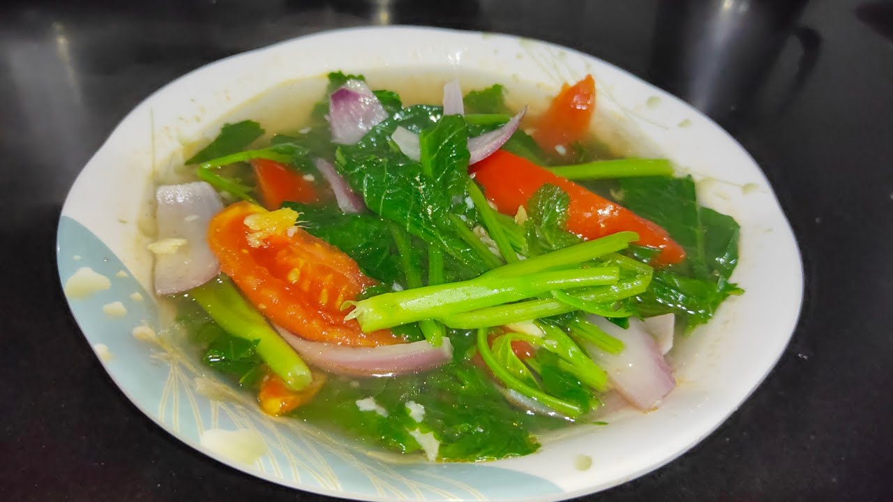 Antam Bai Siamdan Awlsam//Antam Soup//Mustard Leaves Soup//Quick & Easy ...