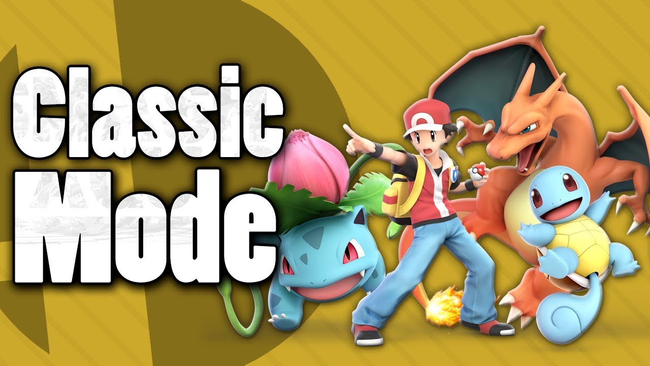 Wants to Be the Very Best, Pokémon Trainer! - Classic Mode (Super Smash ...
