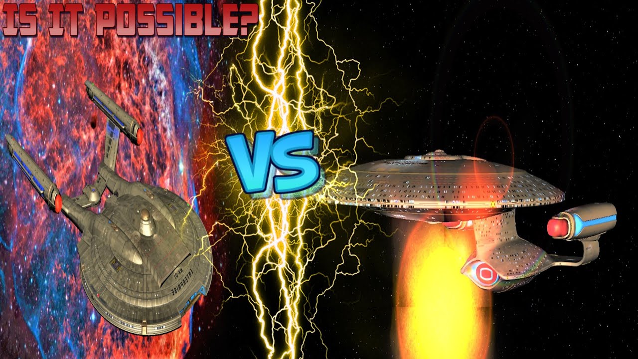 CRAZY FIGHT! - 10 NX-01 Class VS 1 Galaxy Class | NX ERA VS TNG ERA ...