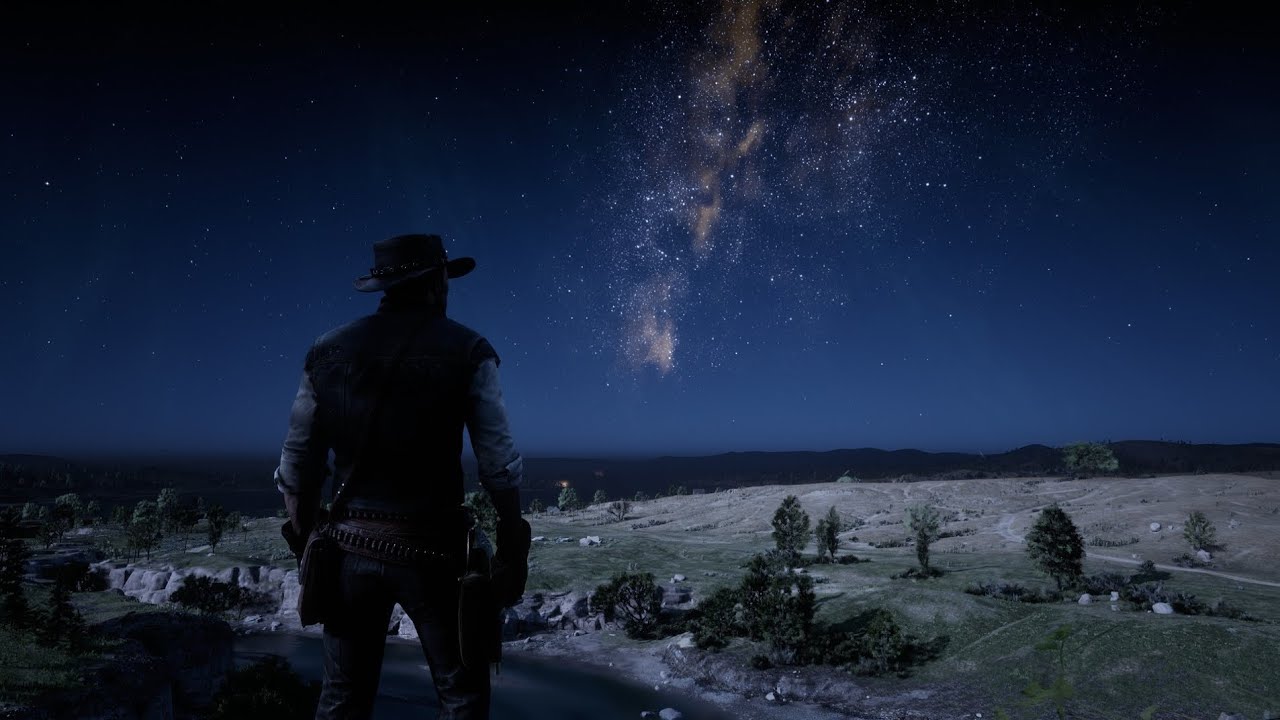 John Marston relaxing riding ambience (Great plains, West Elizabeth ...