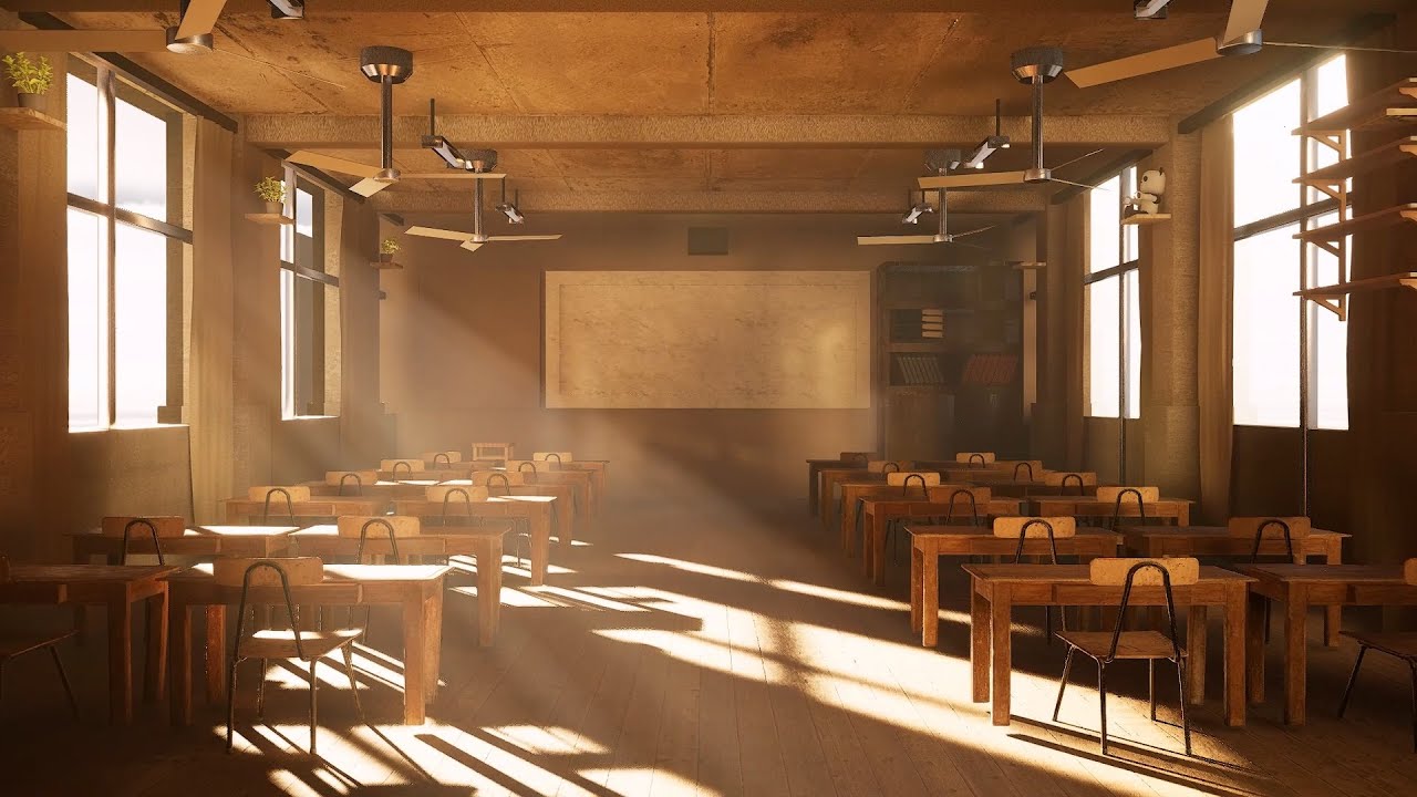 Unreal Engine Art_Class Room - YouTube