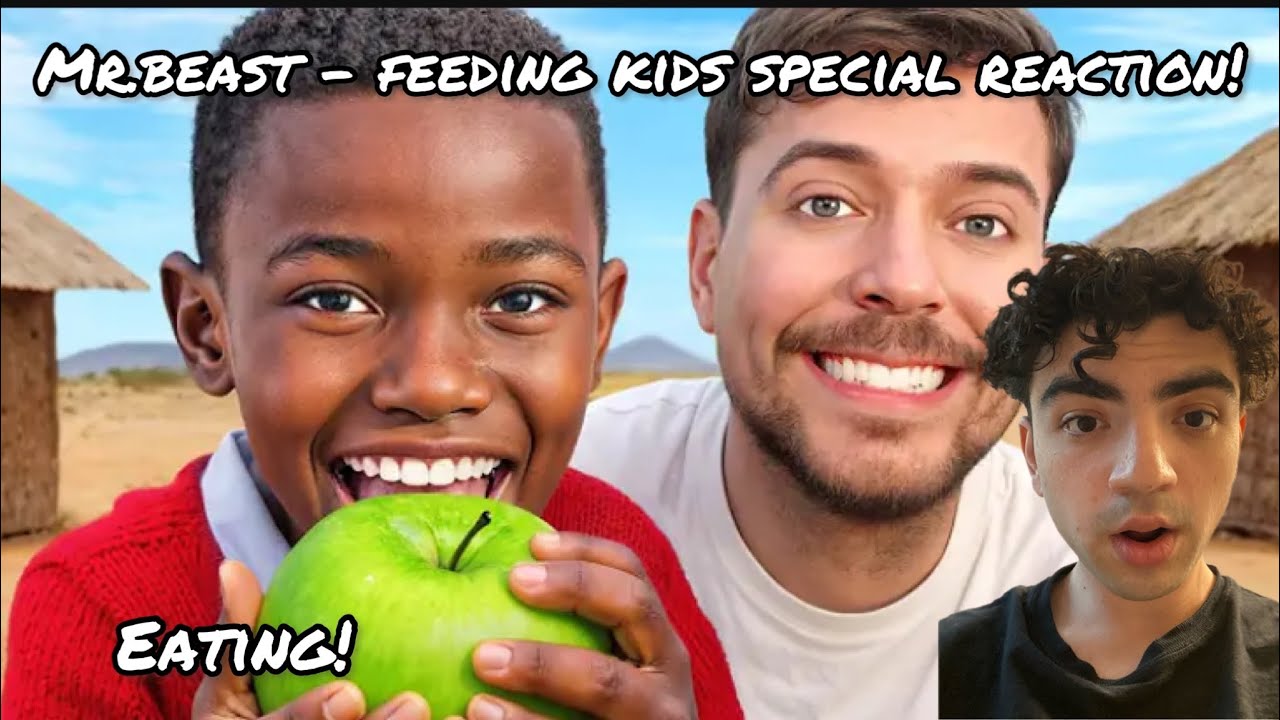 EATING! Mr.Beast - Watch This Video To Feed 1 Person In Need | REACTION ...