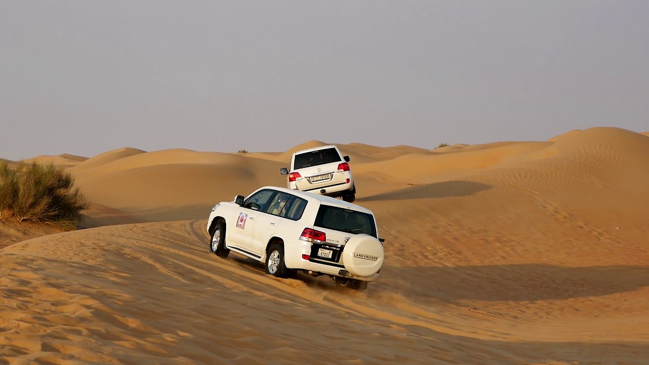 Dune Bashing in Dubai - YouTube
