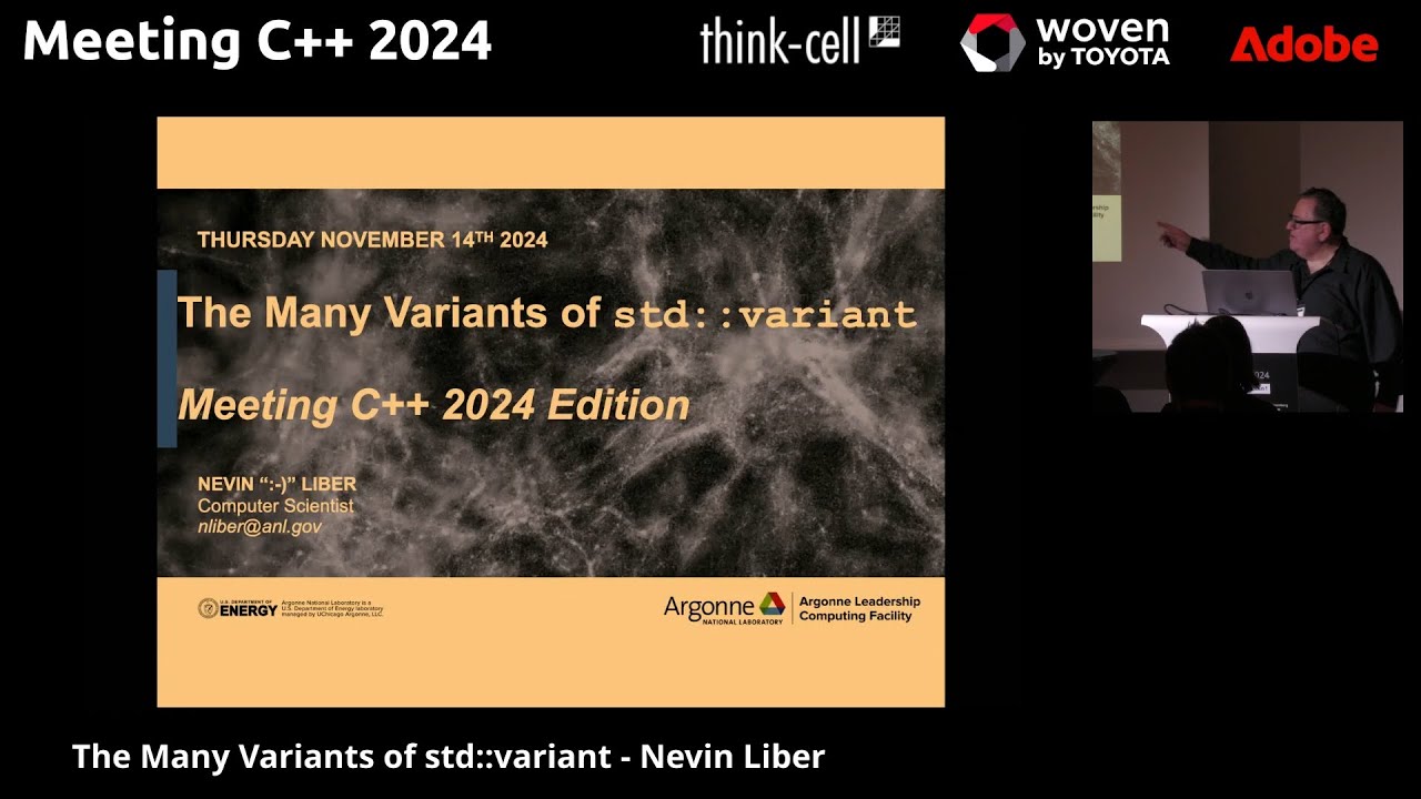 The Many Variants of std::variant - Nevin Liber - Meeting C++ 2024 ...