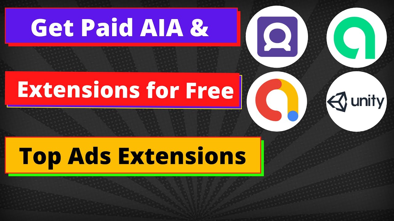 Unity Ads Extensions Free Download Unity Ads Earning Trick 2021 Free Aia Youtube