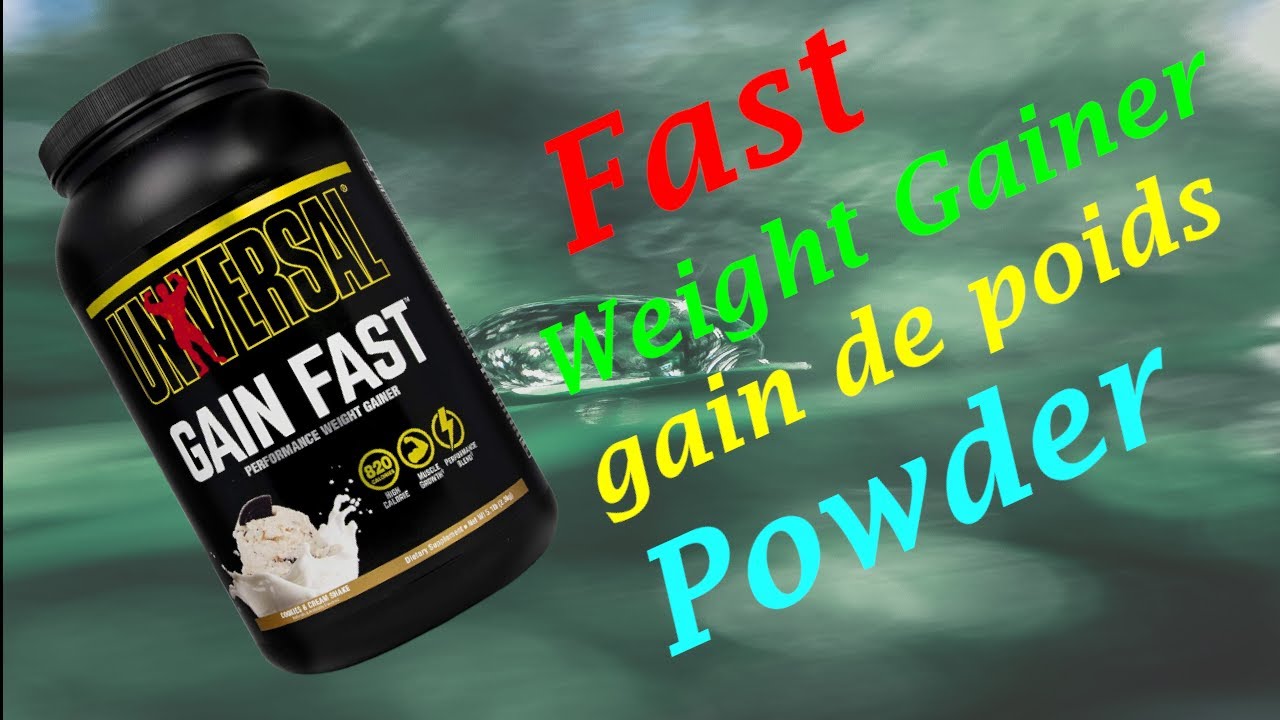 Universal Nutrition, Quick Gain 3100, Powder ,Supplement Vanilla. - YouTube