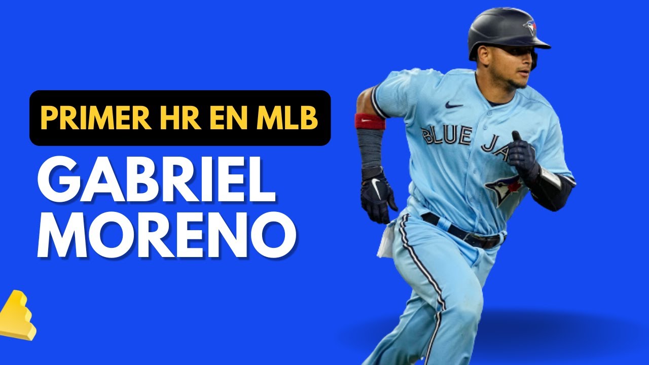 GABRIEL MORENO CONECTA SU PRIMER HOME RUN - YouTube