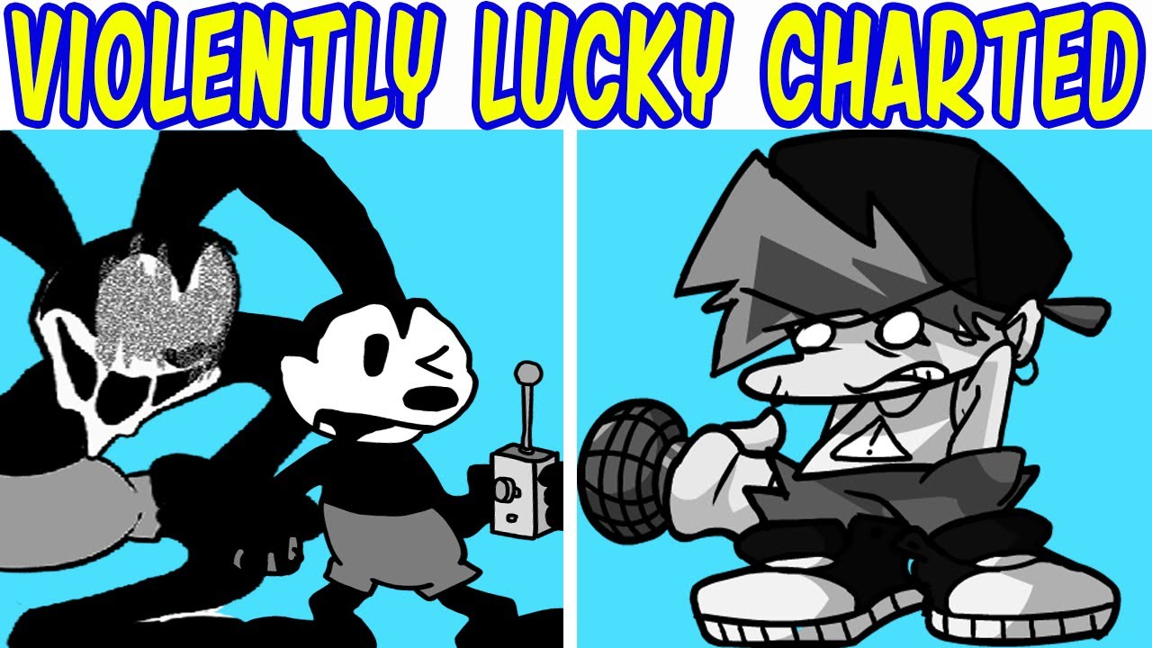 Friday Night Funkin' Vs Oswald The Lucky Rabbit | Violently Lucky ...