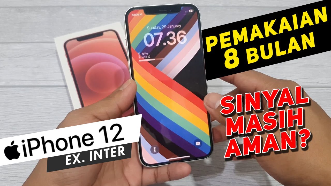 Review iPhone 12 ex Inter Pemakaian 8 Bulan | PSTORE - YouTube