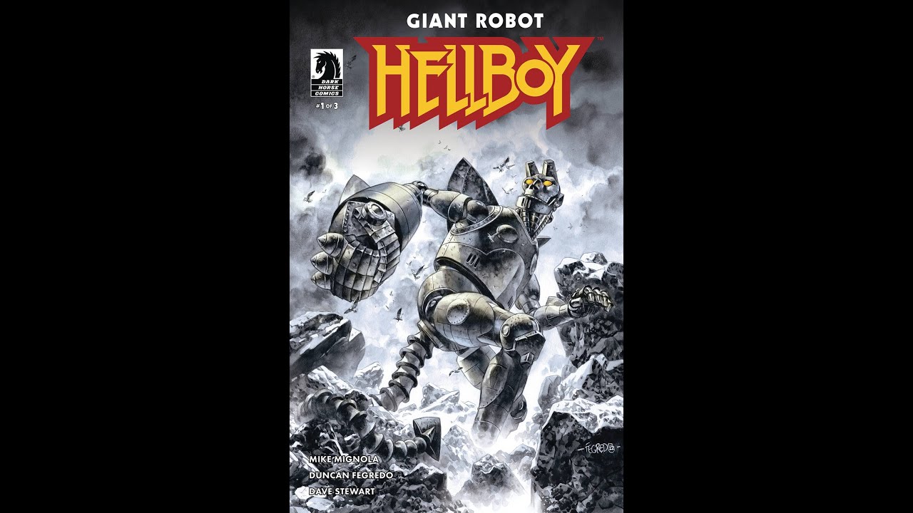 HELLBOY: GIANT ROBOT #1 REVIEW. Not Mignola's best work. - YouTube